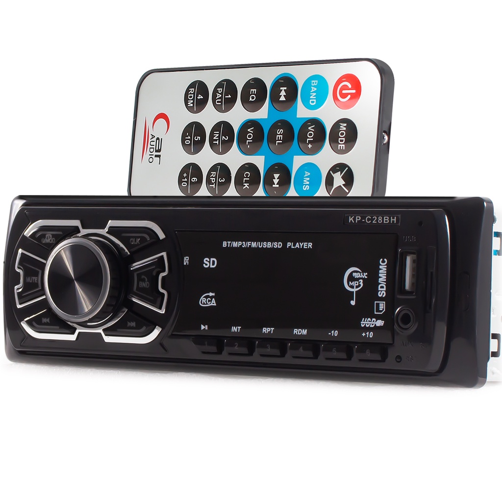 Som Automotivo Bluetooth Auto Rádio Fm Mp3 Player 240w Usb Sd Aux P2 Carro Controle Remoto ...