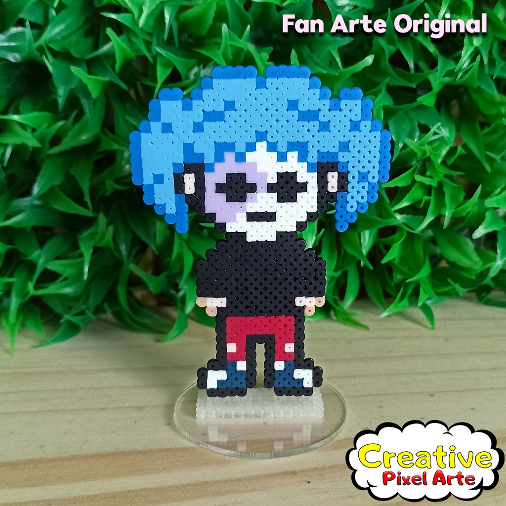 Sally Face Pixel Arte - Totem Decorativo | Shopee Brasil