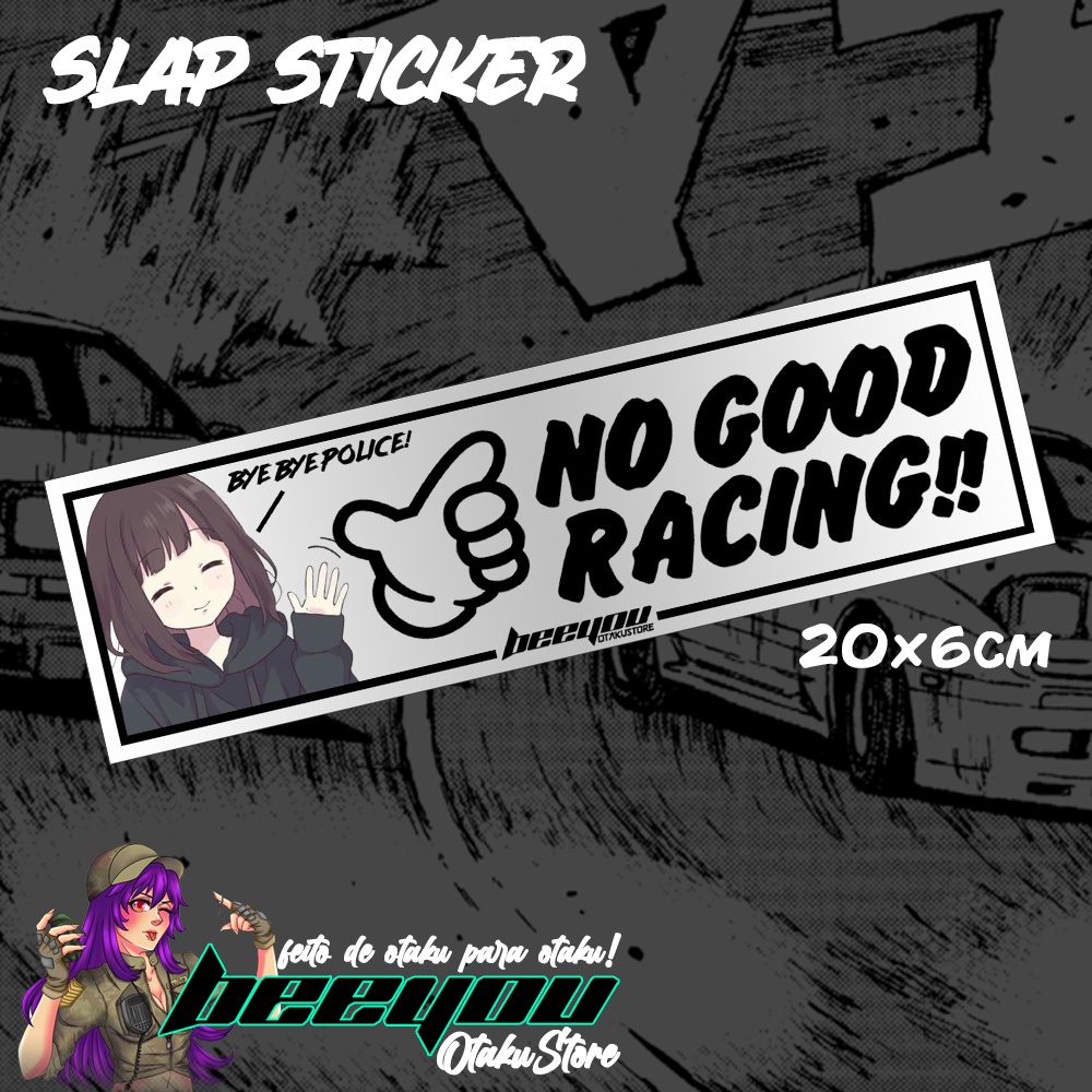 Adesivo Decorativo para Carro - Slap Sticker Waifu Itasha JDM Carro de ...
