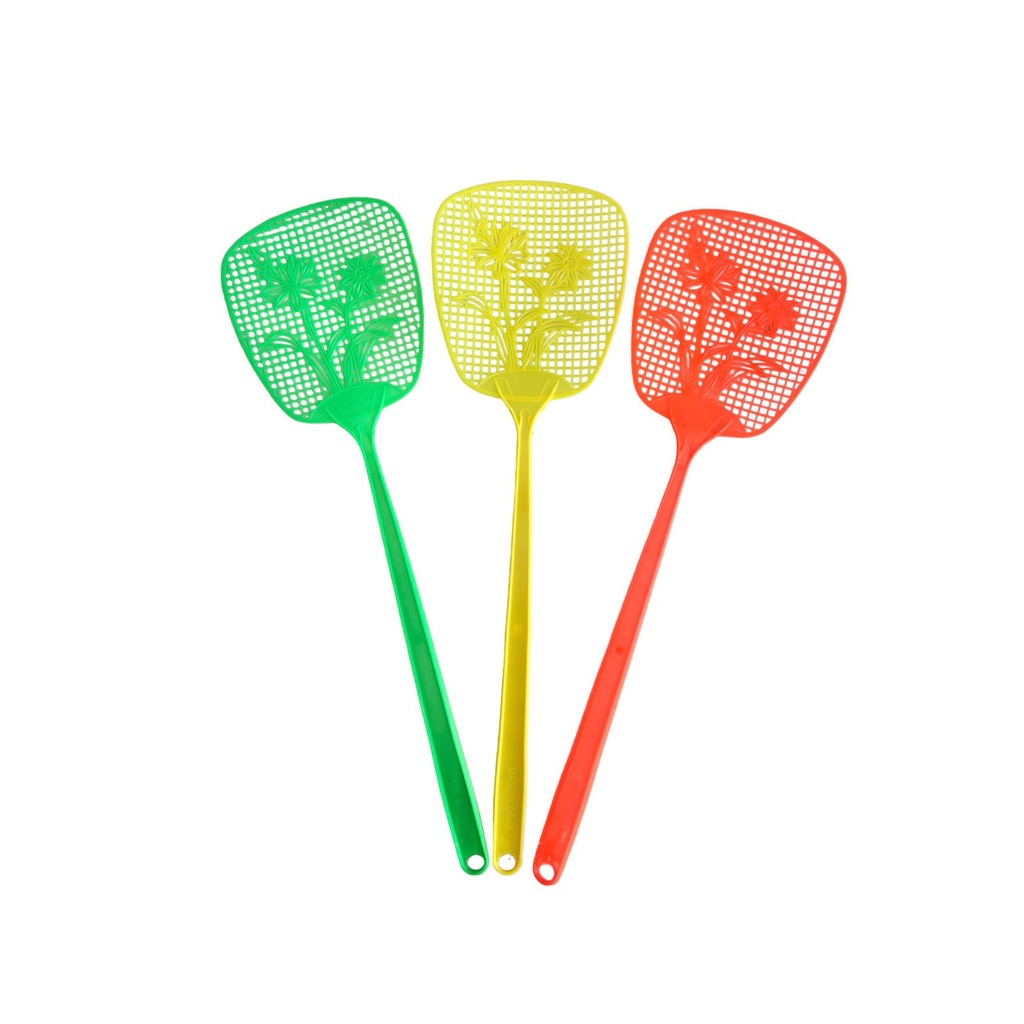 Kit 10 Mata Mosca Mosquitos Pernilongo Plástico Cabo Madeira | Shopee ...