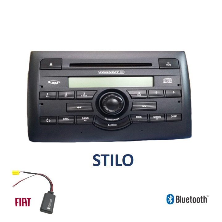 Interface Bluetooth Fiat Stilo radio original com chave de remoção ...