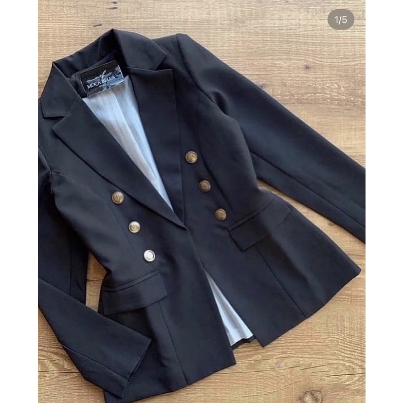 Blazers forrado Alfaiataria | Shopee Brasil