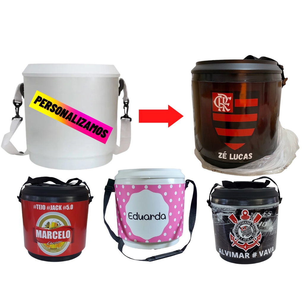 Cooler Para Cerveja Personalizado 24 Latas | Shopee Brasil
