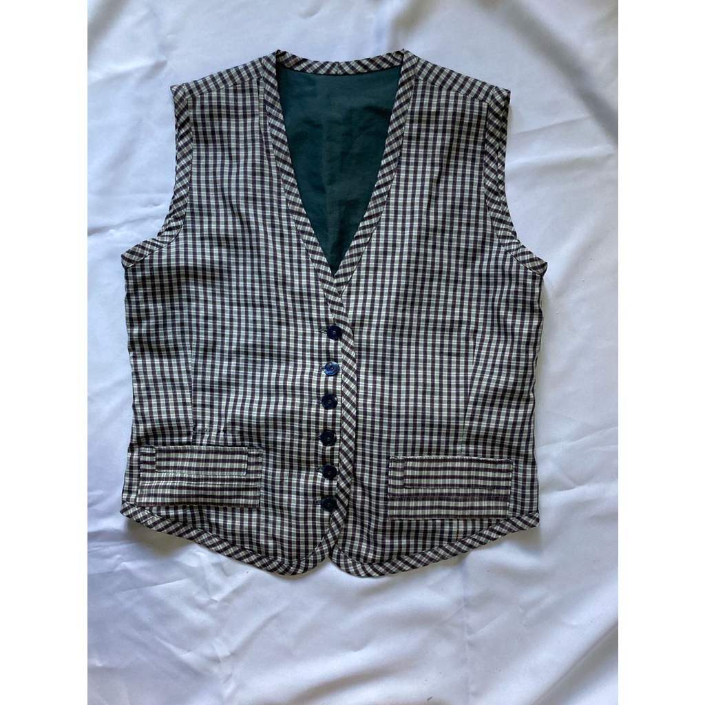 COLELE RETRÔ COTTAGE XADREZ | Shopee Brasil