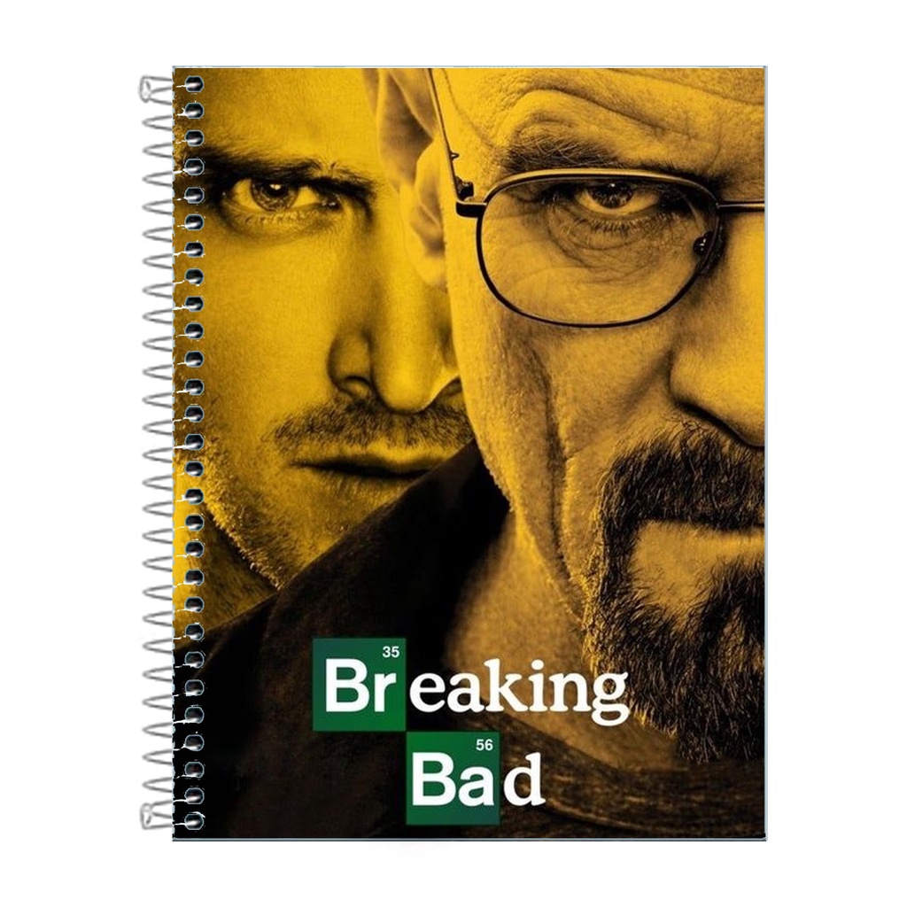 Caderno Personalizado Breaking Bad 1 Matéria 80 Folhas | Shopee Brasil