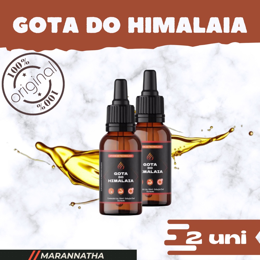 KIT 2 GOTA DO HIMALAIA MEGA POTENTE | Shopee Brasil