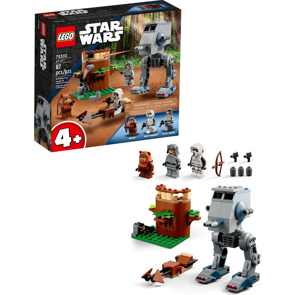 Lego 75332 - AT-ST - Lego Star Wars | Shopee Brasil