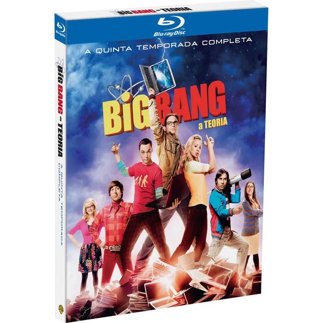 Box Blu-ray Big Bang a Teoria 5ª Temporada Completa - The Big Bang ...