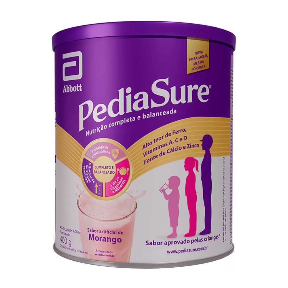 Pediasure Suplemento Infantil Nutrição Completa Sabor - 400g | Shopee ...