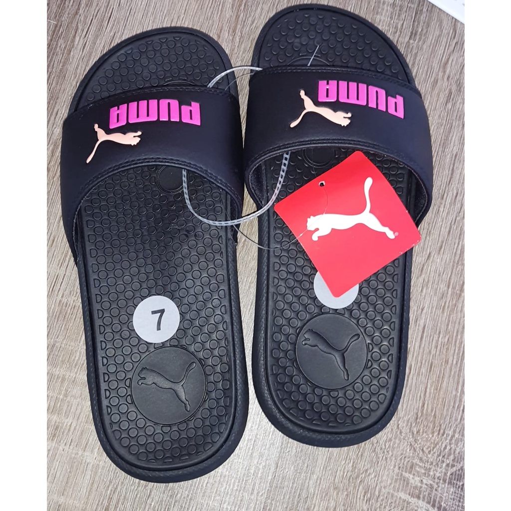 Chinelo Sandália slide PUMA Pop Cat = Gato legal (unissex) | Shopee Brasil