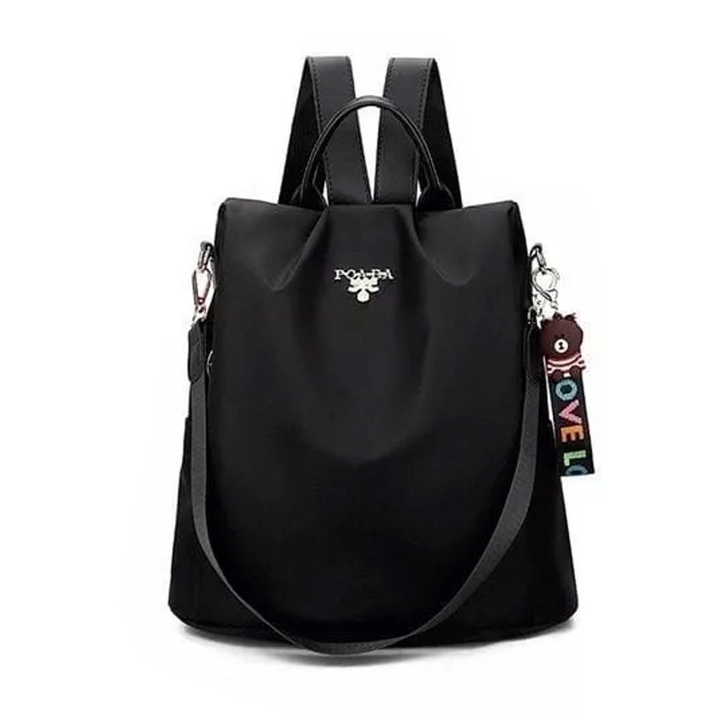 Mochila Feminina Poaba Moda Multifuncional Antifurto Escolar | Shopee ...