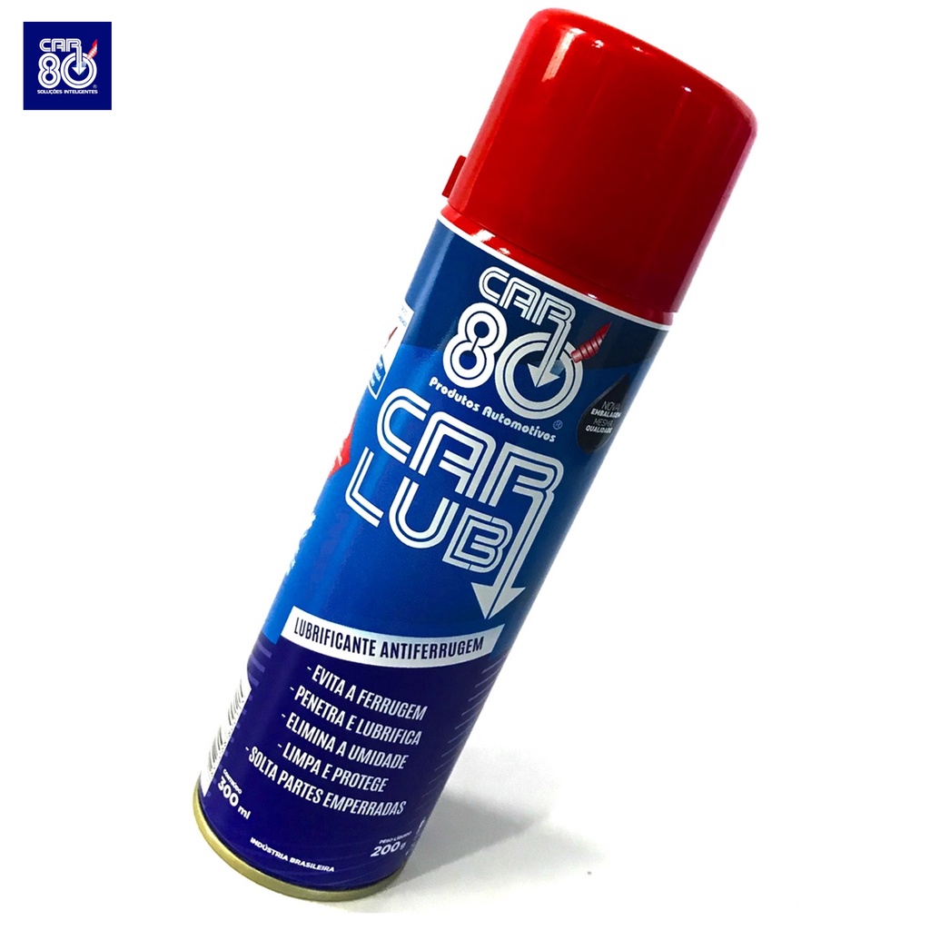 Desengripante Antiferrugem Lubrificante Multiuso Car Lub Car 80 300ml ...