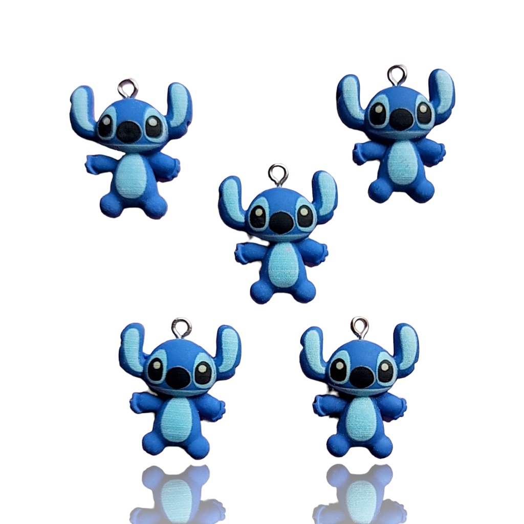 Pingente Lilo Stitch 10 unidades resina | Shopee Brasil