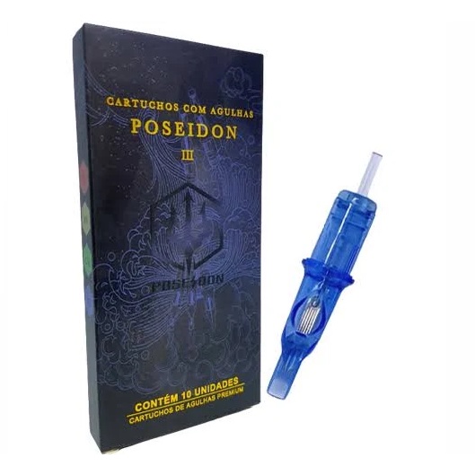 1 caixa com 10 Cartucho Poseidon ( RM - PINTURA) | Shopee Brasil