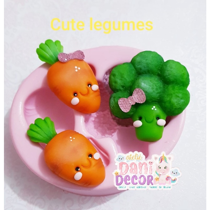 Molde cute legumes | Shopee Brasil