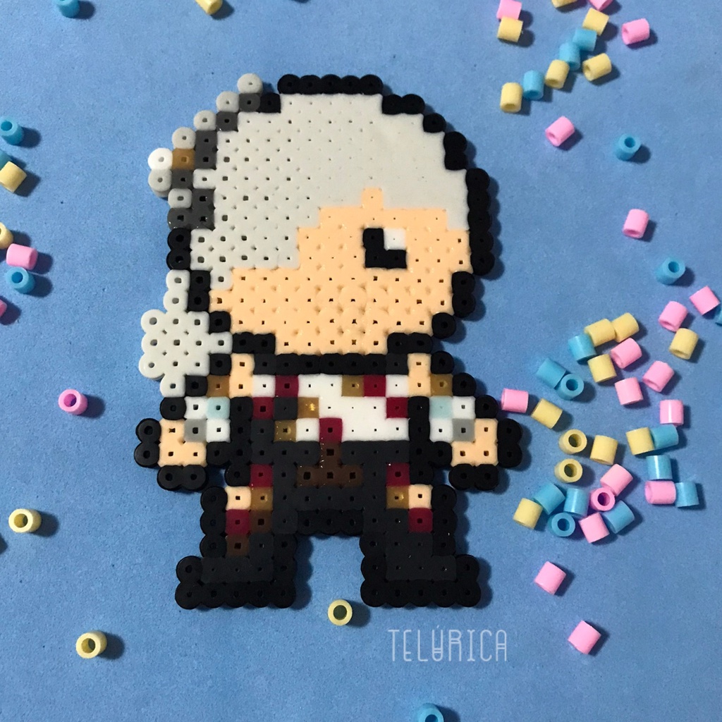 Senhe (Genshin Impact) - Adesivo de Parede em Pixel Art | Shopee Brasil