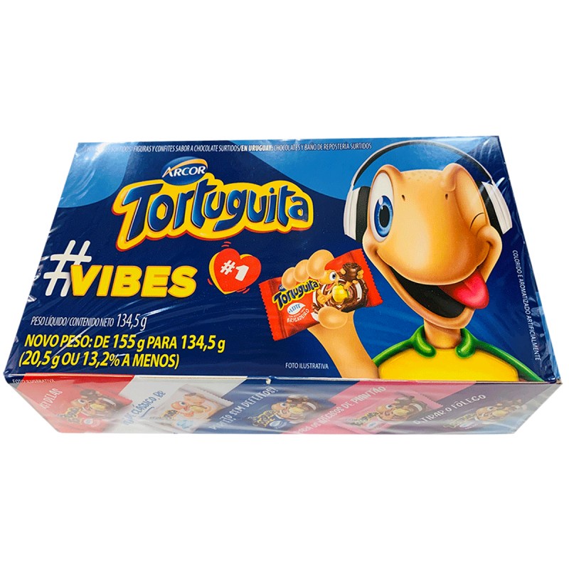 Caixa de Bombom Tortuguita - Arcor | Shopee Brasil Caixa de Bombom Tortuguita - Arcor | Shopee Brasil