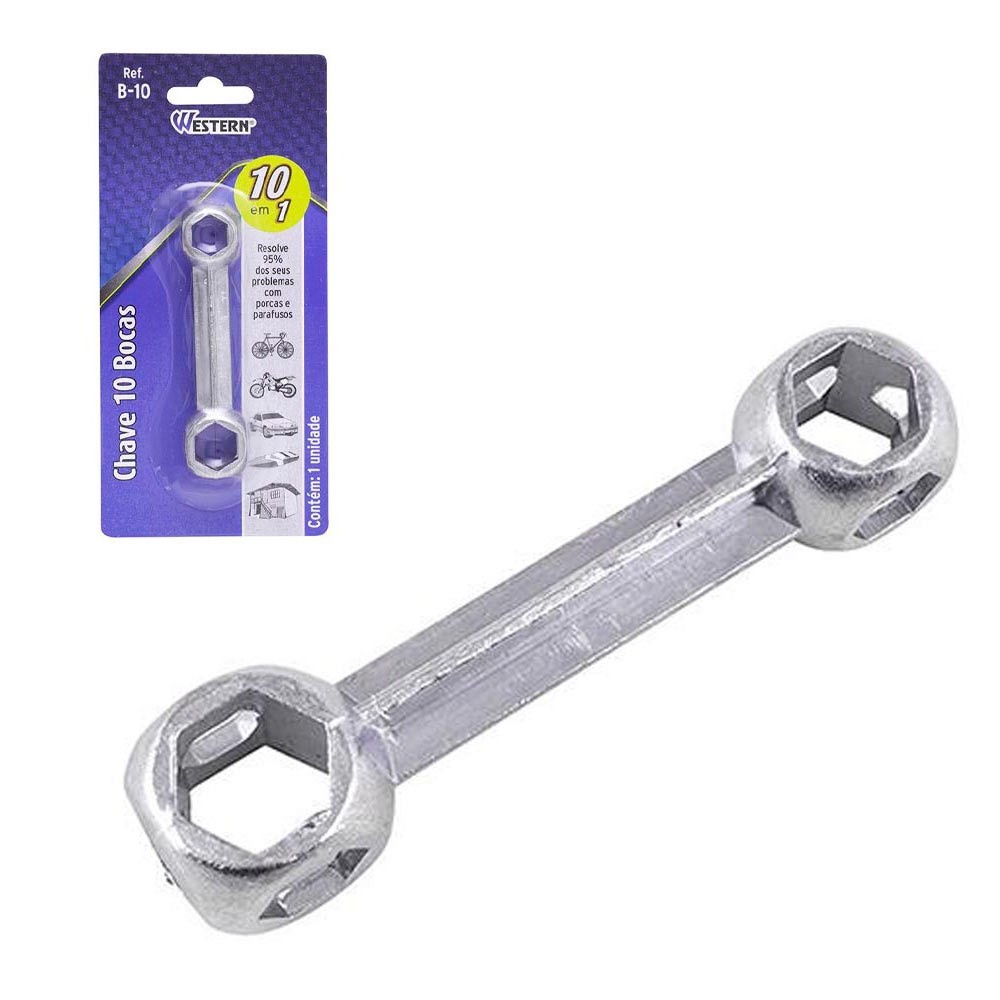 Chave 10 Bocas para Parafusos e Porcas | Shopee Brasil
