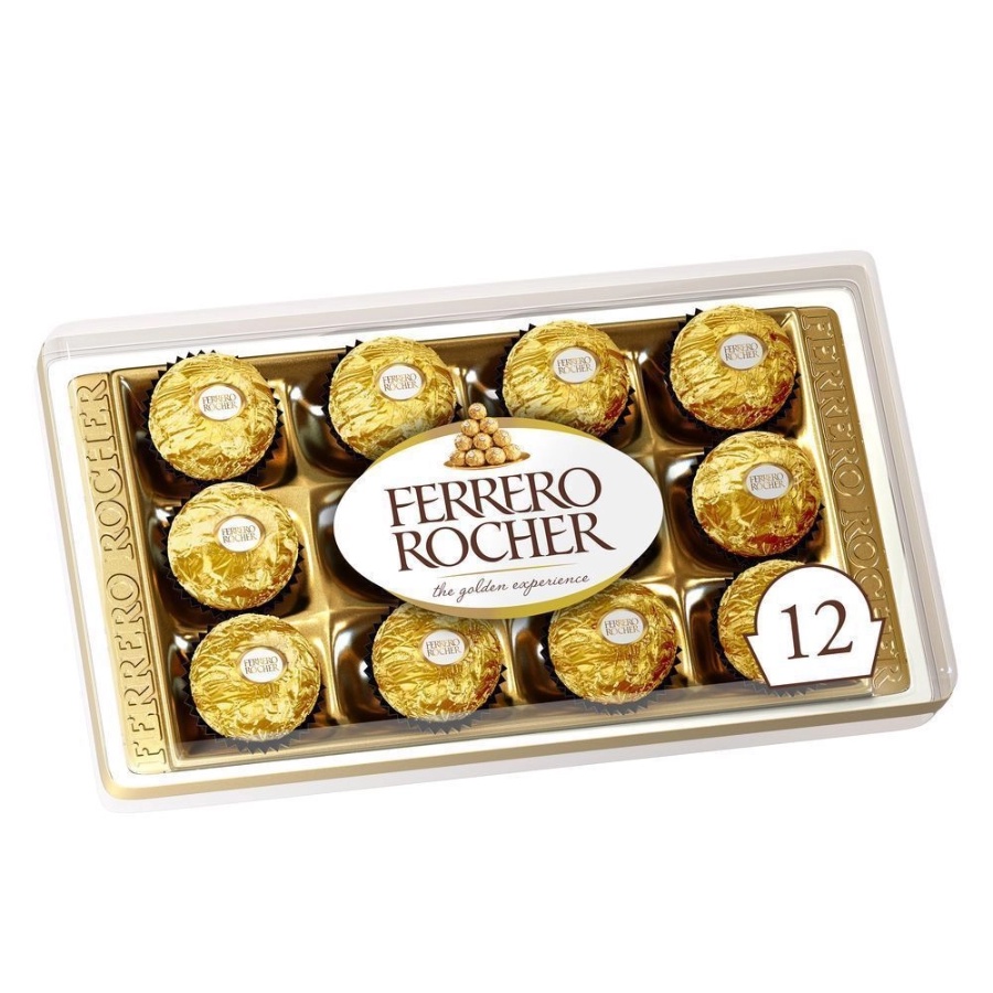 Ferrero Rocher com 12 bombons 150g | Shopee Brasil