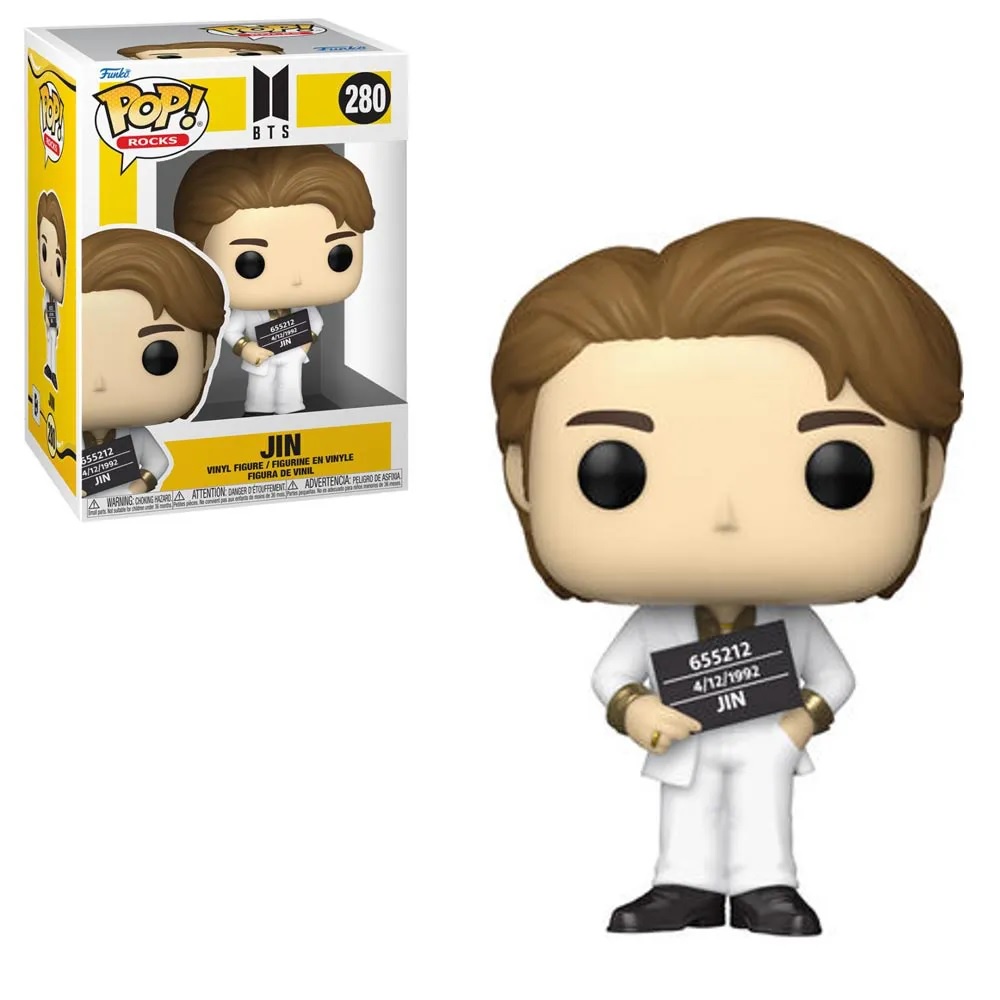Funko Pop Rocks Bts Jin 280 | Shopee Brasil