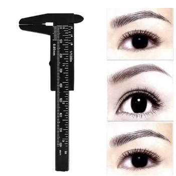 Paquimetro Medio Para Design De Sobrancelhas Shopee Brasil