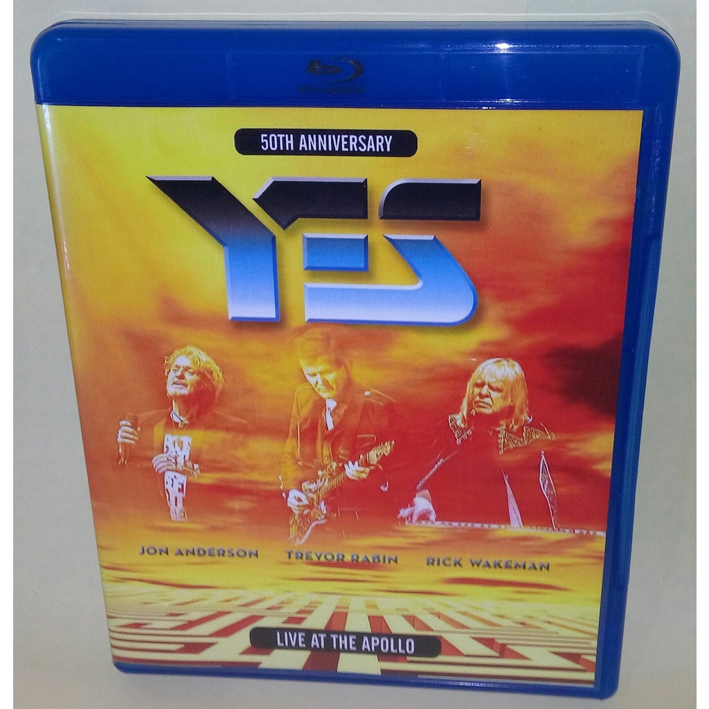 Blu-ray YES - Live at The Apollo - 50th Anniversary | Shopee Brasil