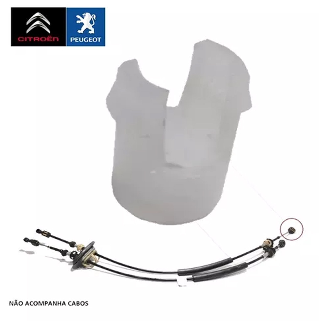 Bucha Ponta Cabo Seletor De Marchas C3 C4 206 307 Automático LT2262 ...