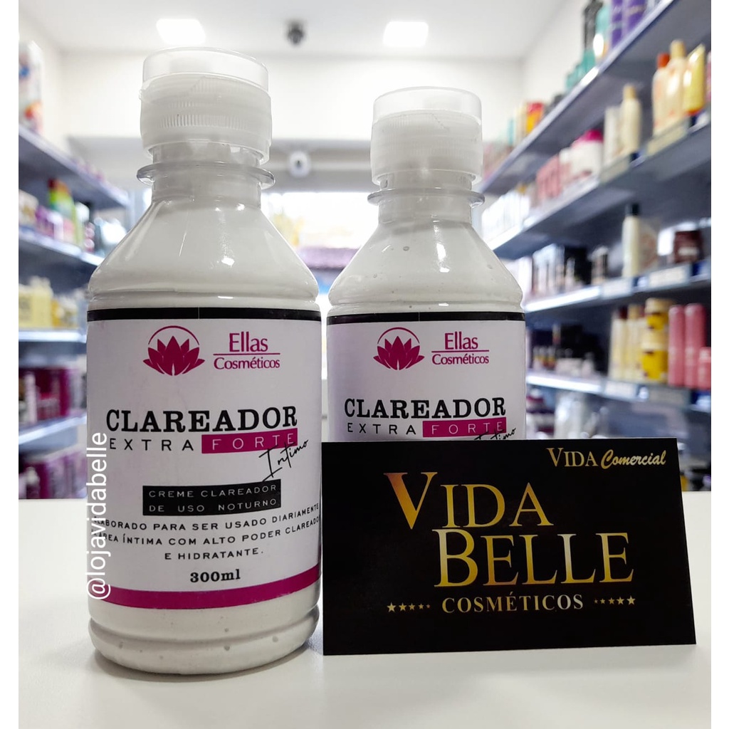 Ellas Creme Clareador Intimo de Manchas Noturno Extra Forte 300g ...