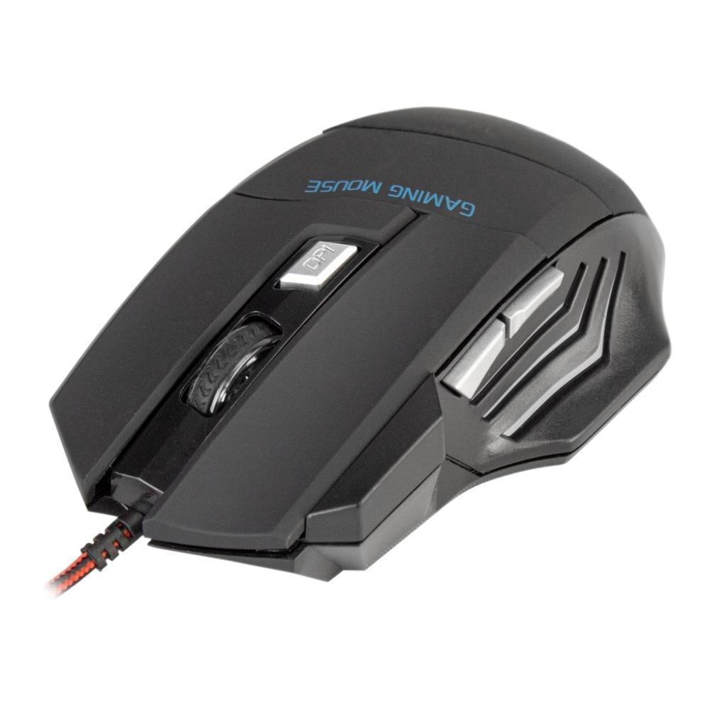 Mouse Gamer Para Jogo 7.200 DPI Óptico com LED RGB USB - Knup - MU007 ...