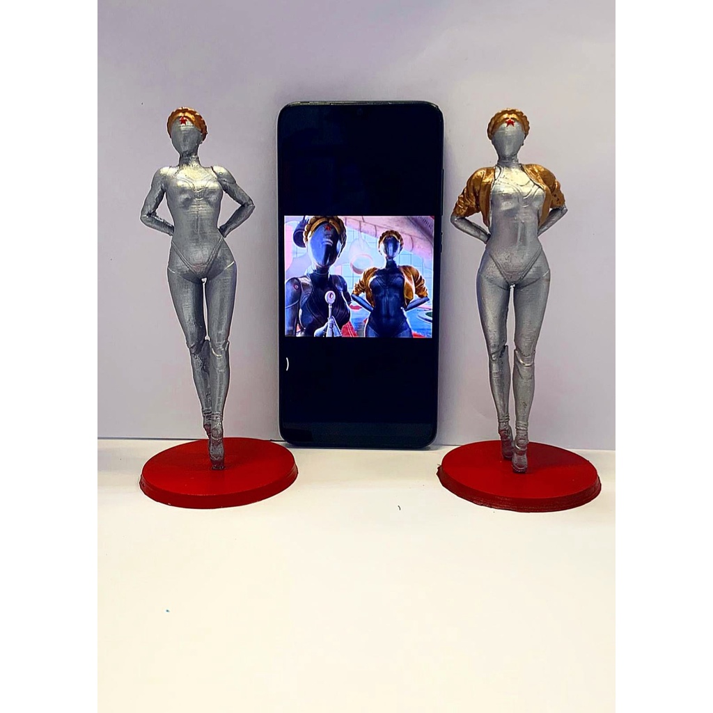 Atomic Heart Figures Estatuas Robot Twins Gemeas | Shopee Brasil