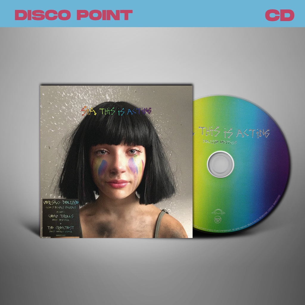 CD SIA / THIS IS ACTING / DELUXE EDITION | Shopee Brasil