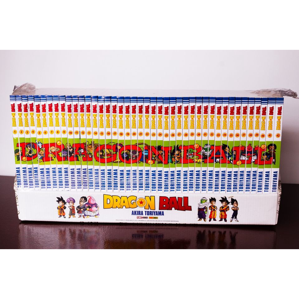 Coleção De Mangás Dragon Ball Box Set Volumes 01 Ao 42 (nova E Completa ...
