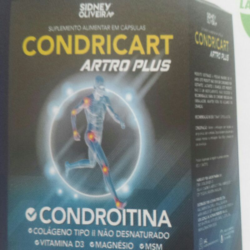 condricart artro plus sidney Oliveira 60 capsulas | Shopee Brasil