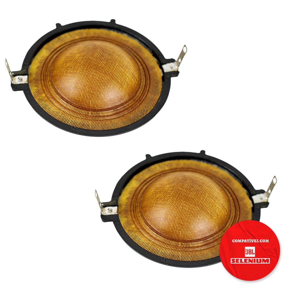 2x Reparo Driver Compatível JBL Selenium D 200 Corneta 8 Ohms Qsd 20 ...