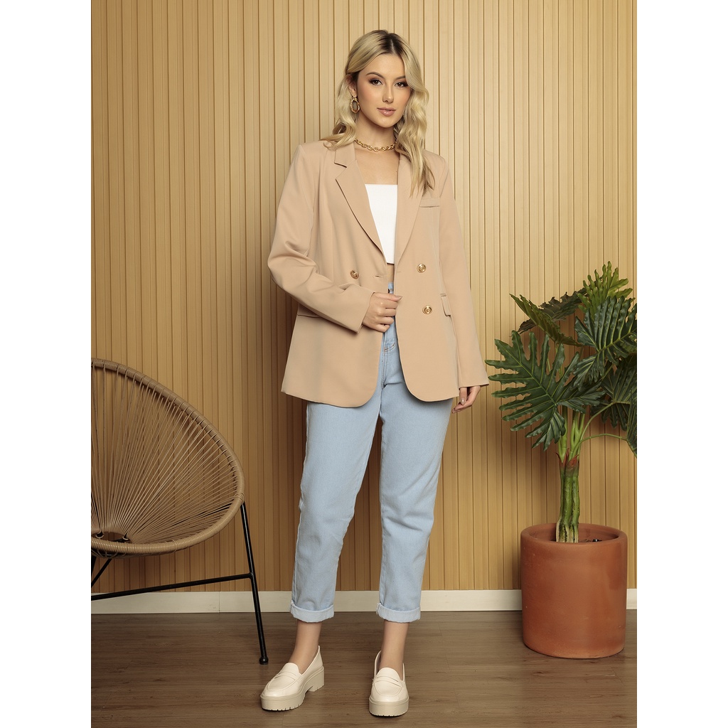 Blazer Sofia elegante /moderno/atemporal BL90 | Shopee Brasil