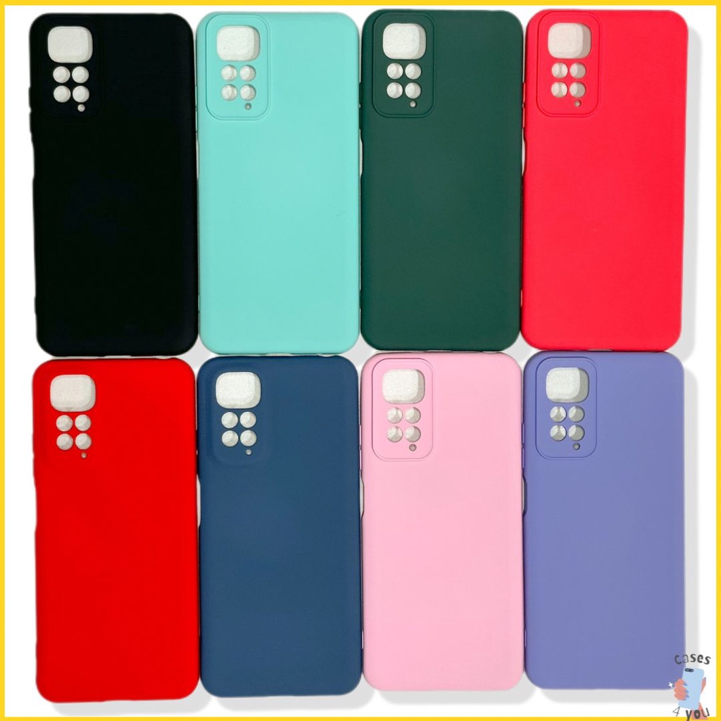 Case Capa Capinha Aveludada Xiaomi Redmi Note 11 4G Note 11S Note 11S 5G Note 11 Pro 4G 11 Pro ...