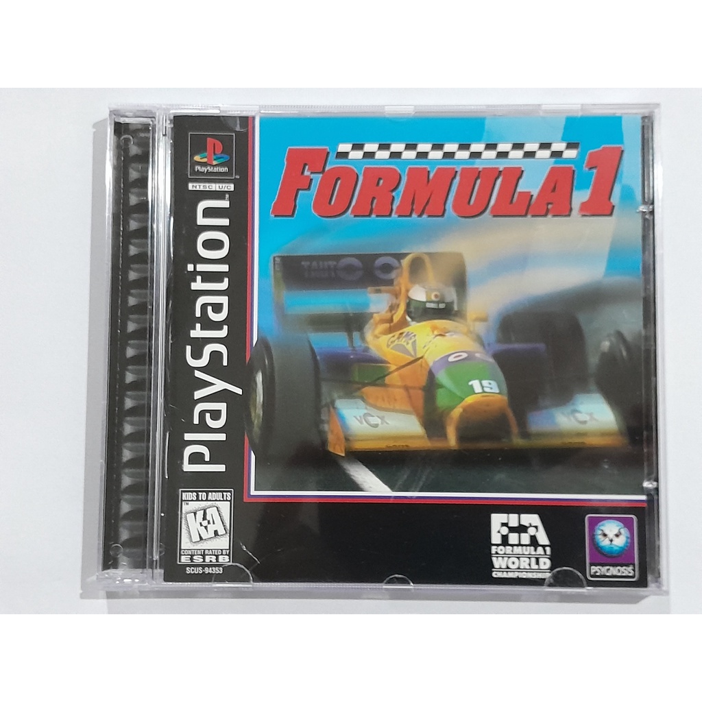 Formula 1 p/ Playstation 1 PS1 Original | Shopee Brasil