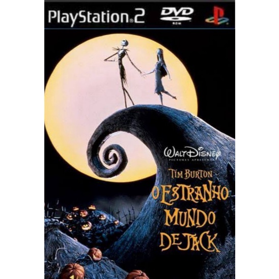 O estranho mundo de Jack jogos de PS2 com capinha e encarte | Shopee Brasil