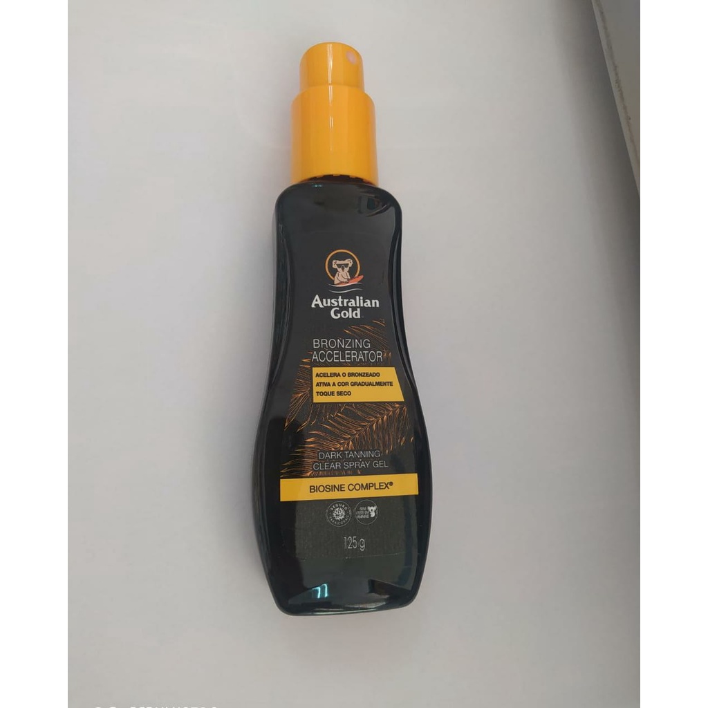Australian Gold Bronzing Accelerator Biosine Complex 125g | Shopee Brasil