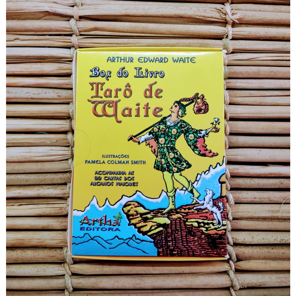 Box do livro Tarô de Waite | Shopee Brasil