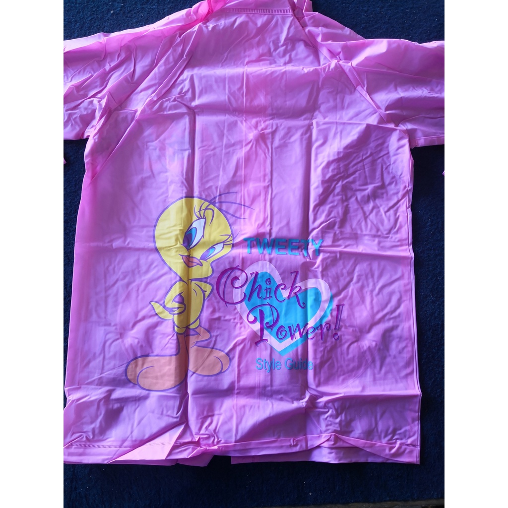 capa de chuva rosa tweety | Shopee Brasil