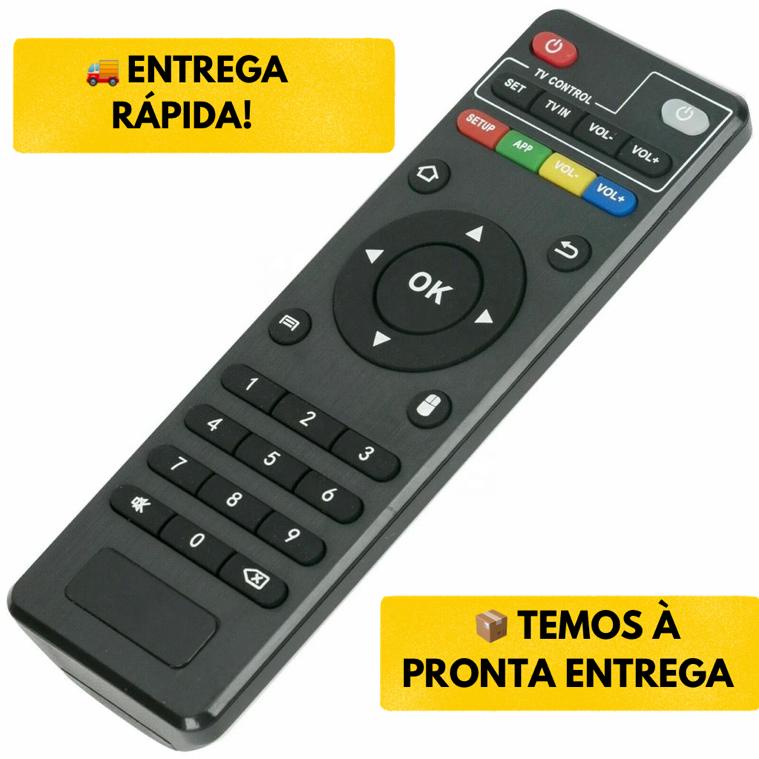Controle Remoto Tv Box Pro 4k Universal | Shopee Brasil
