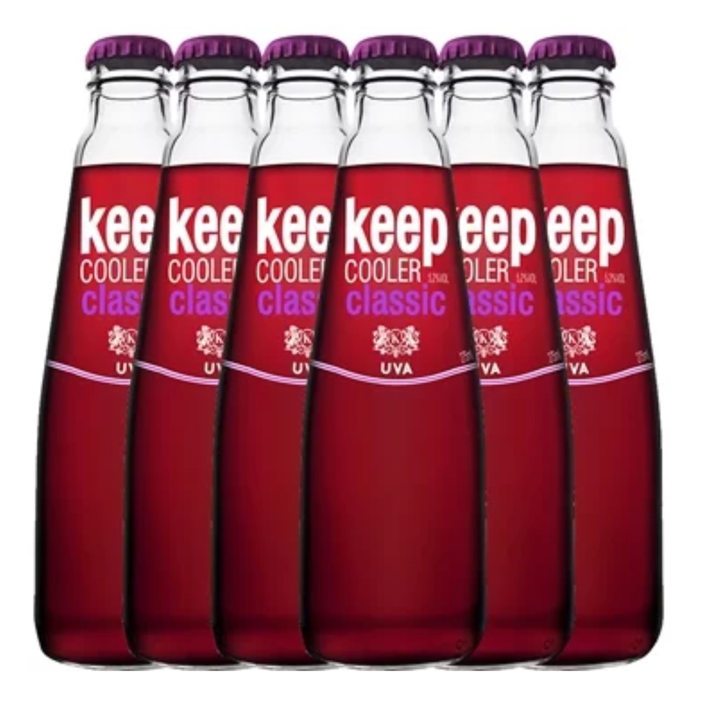 Keep Cooler Classic Uva 6 Unidades De 275 Ml | Shopee Brasil