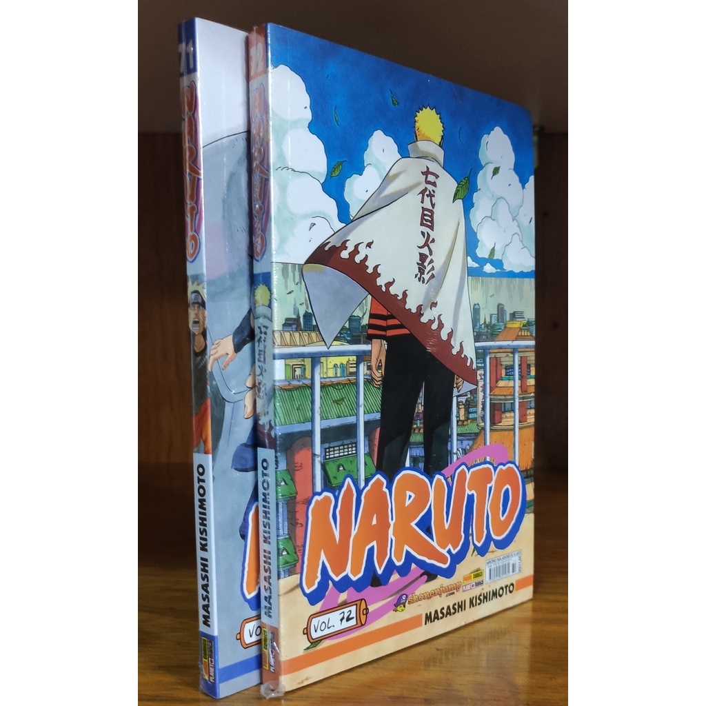 Mangá Naruto - 1ª Edição - Volumes 71 e 72 (Novo/Lacrado) | Shopee Brasil