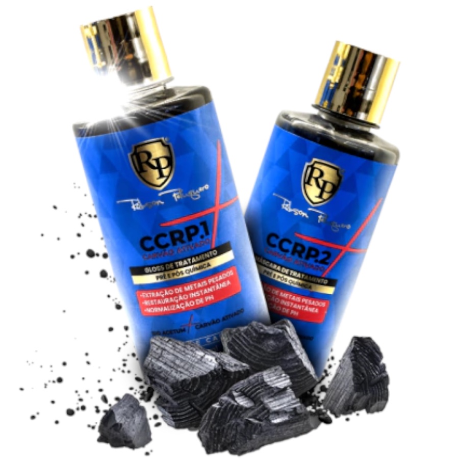 Kit Ccrp Carvão Ativado Robson Peluquero Rp | Shopee Brasil