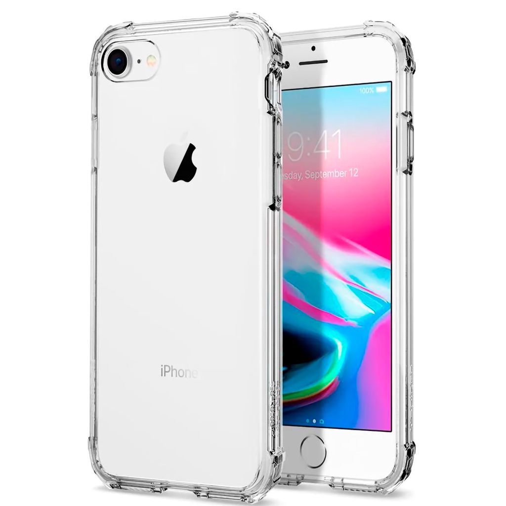 Capa Case Anti-Shock TPU Resistente Transparente Iphone 8 | Shopee Brasil