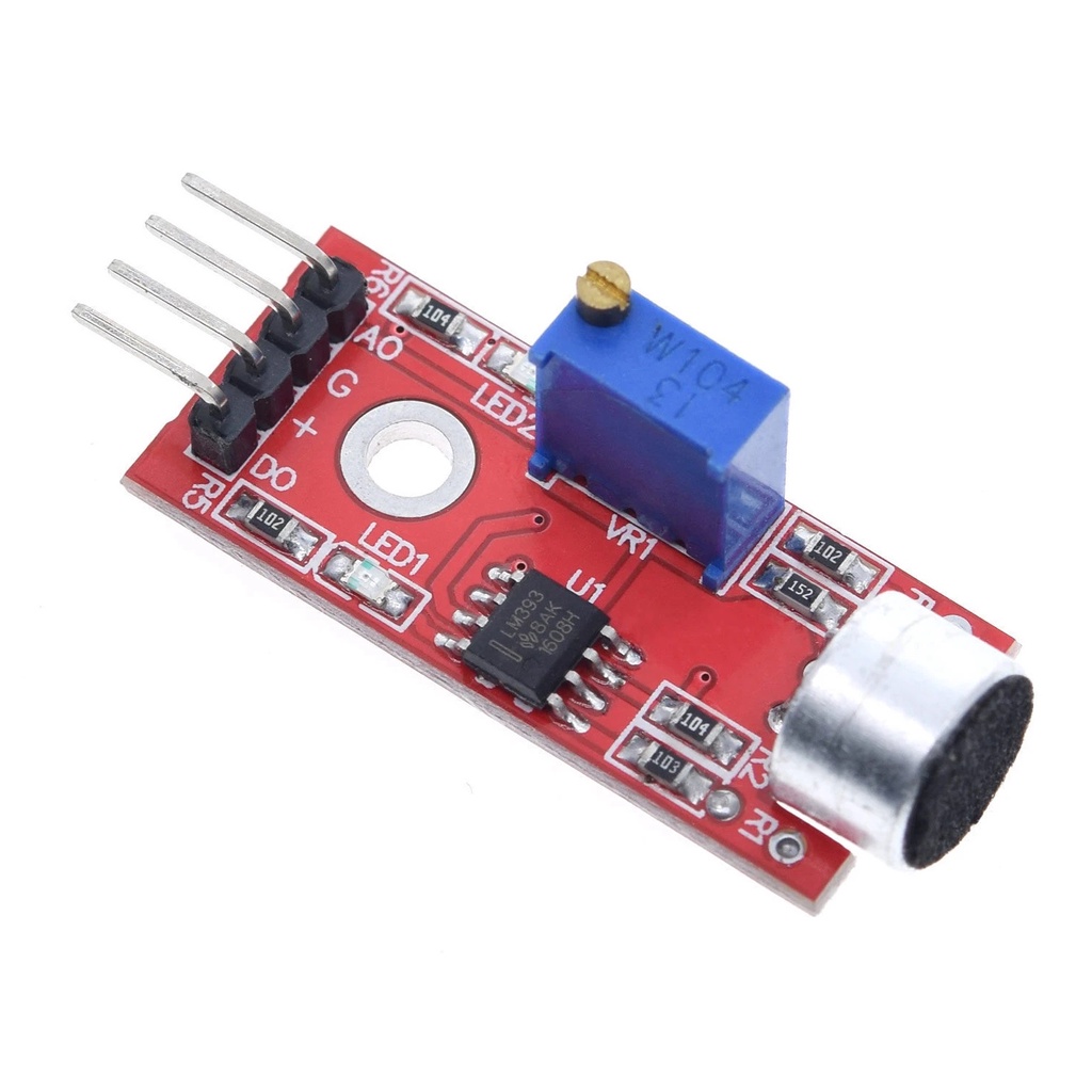 Módulo Detector Sensor De Som Palmas Ky-037 Arduino Pic | Shopee Brasil