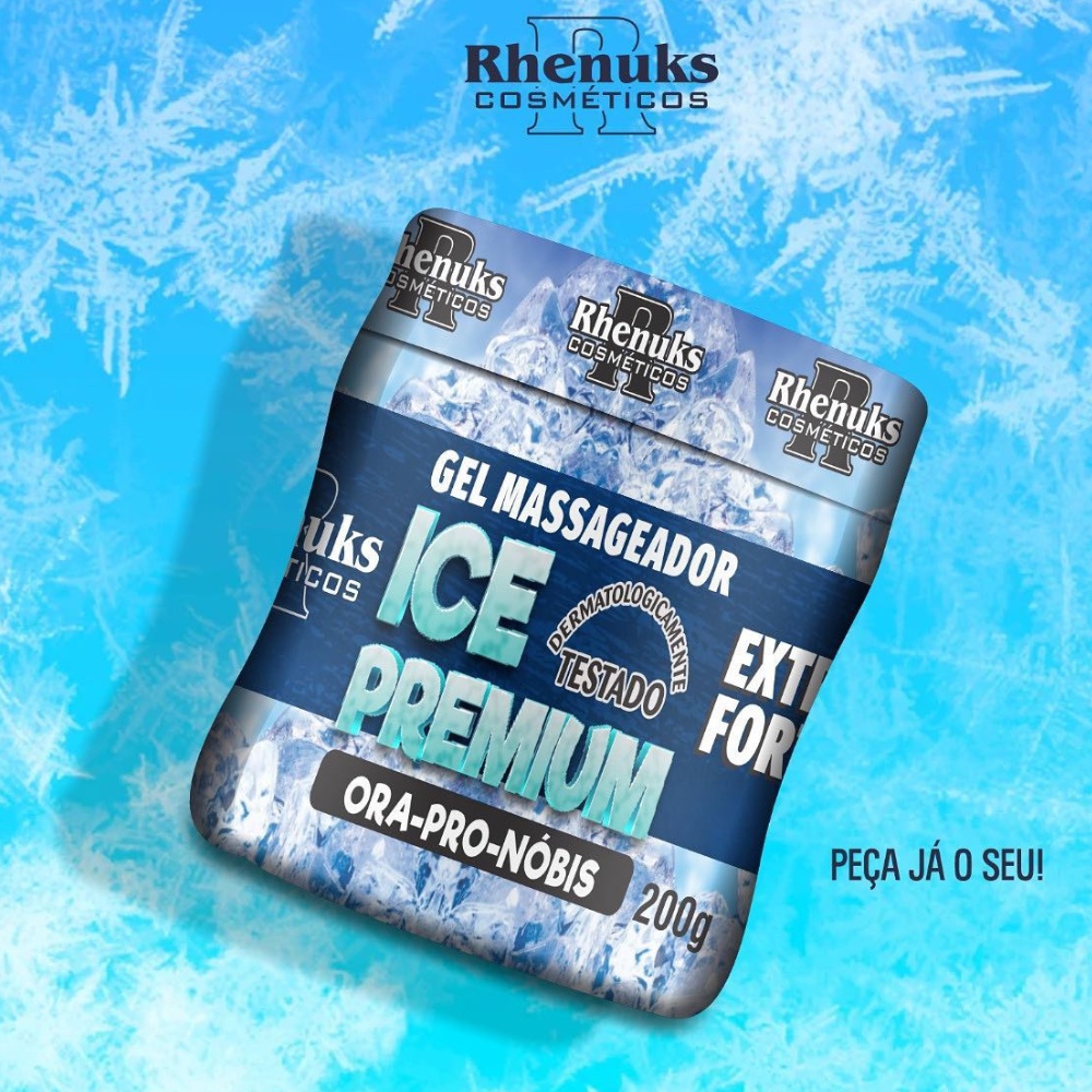 Kit 3 Gel Ice Premium 200g P/ Dores Musculares - Extra Forte | Shopee ...