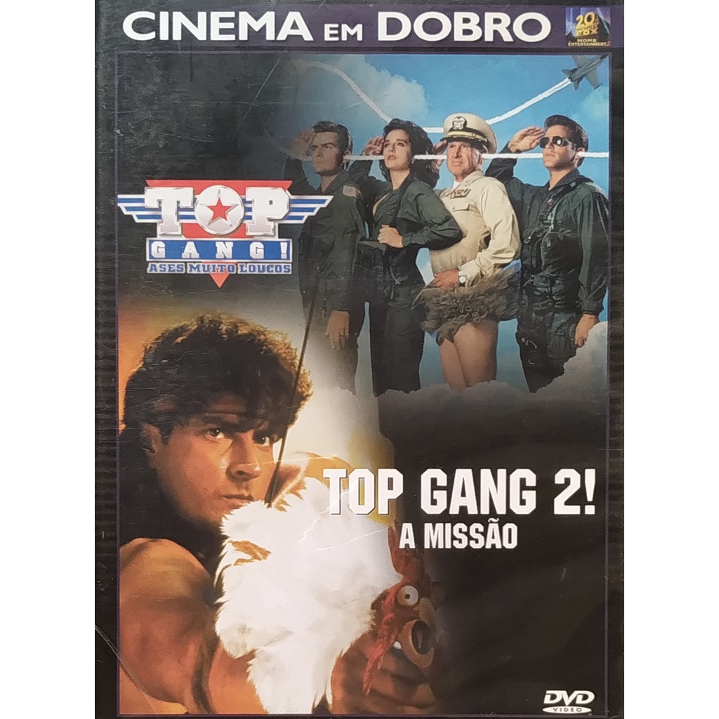 Top Gang! Ases Muito Loucos / Top Gang 2! A Missão (dvd) | Shopee Brasil