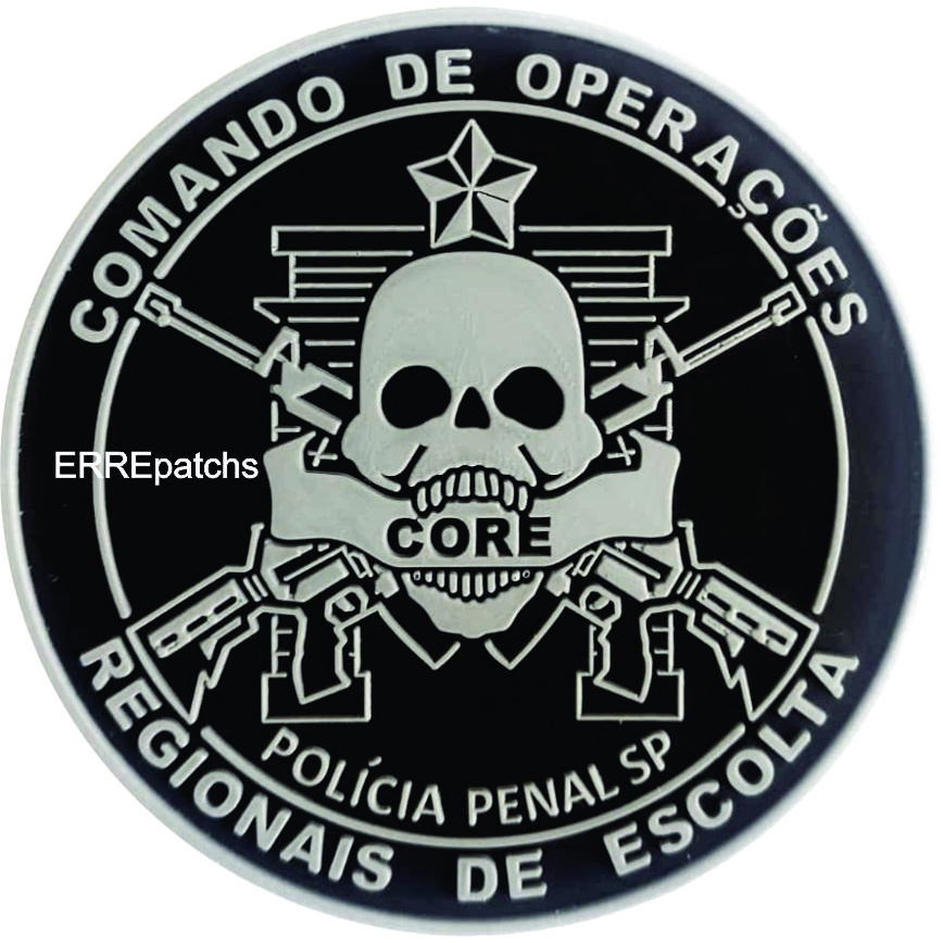 PATCH CAVEIRA CORE P PENAL OPER. ESCOLTA | Shopee Brasil